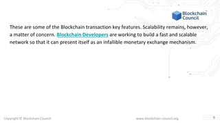 All You Need To Know About Transactions in Blockchain | PPT