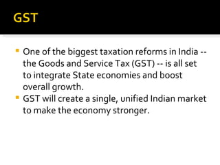 All You Wanted To Know About Gst | PPT
