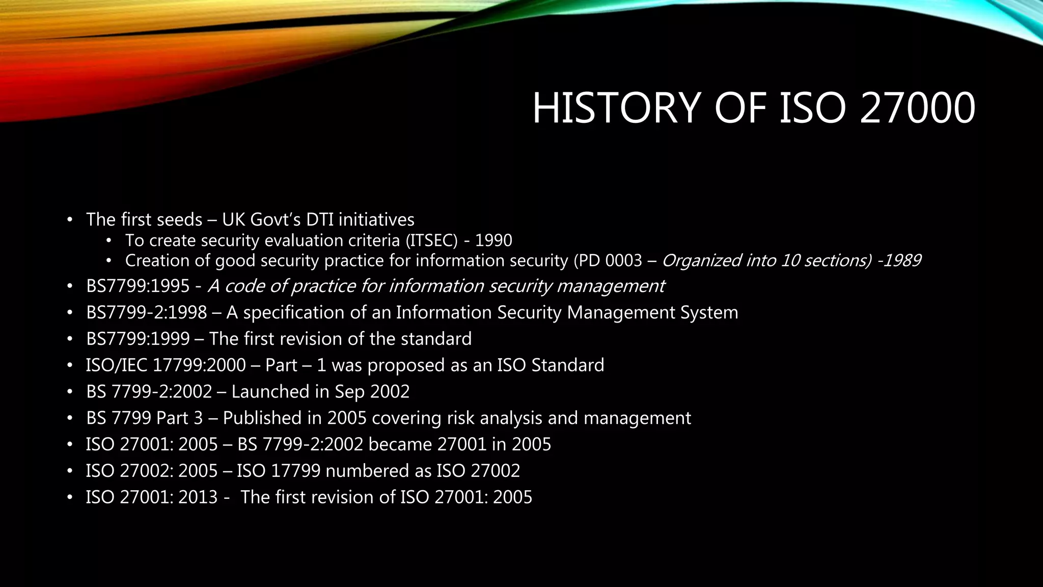 All you wanted to know about iso 27000 | PPTX