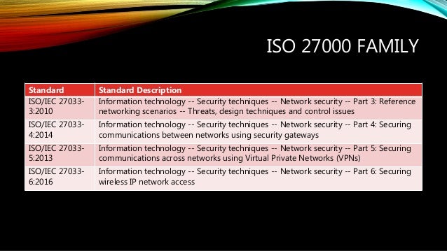 All you wanted to know about iso 27000