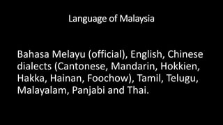 All you want to know about malaysia | PPTX