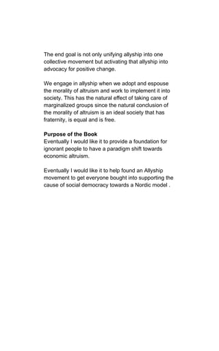 Allyship Book - Michael Herlache MBA | PDF