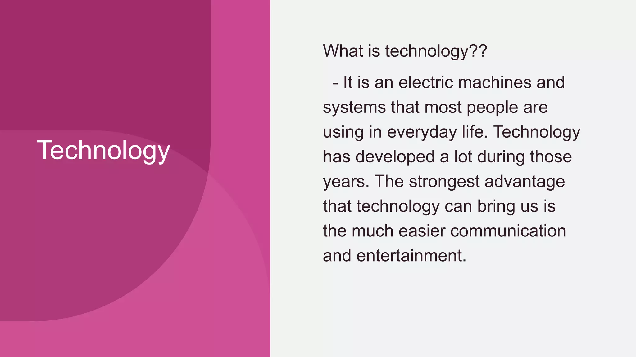 Advantages and Dis-advantages of Technology | PPTX