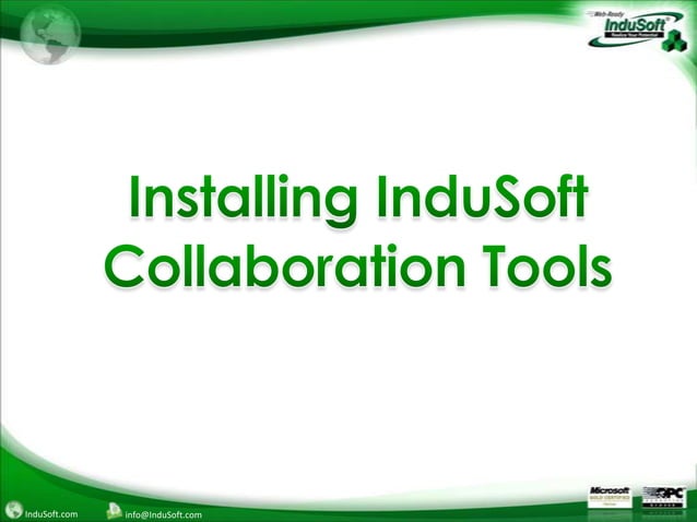 Application Lifecycle Management With InduSoft Web Studio | PPT