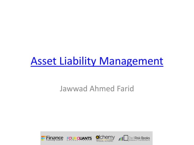 Asset Liability Management - Intro | PDF