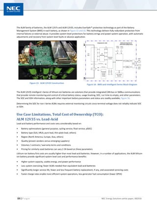 NEC Li-Ion vs Lead-acid batteries (12V) | PDF