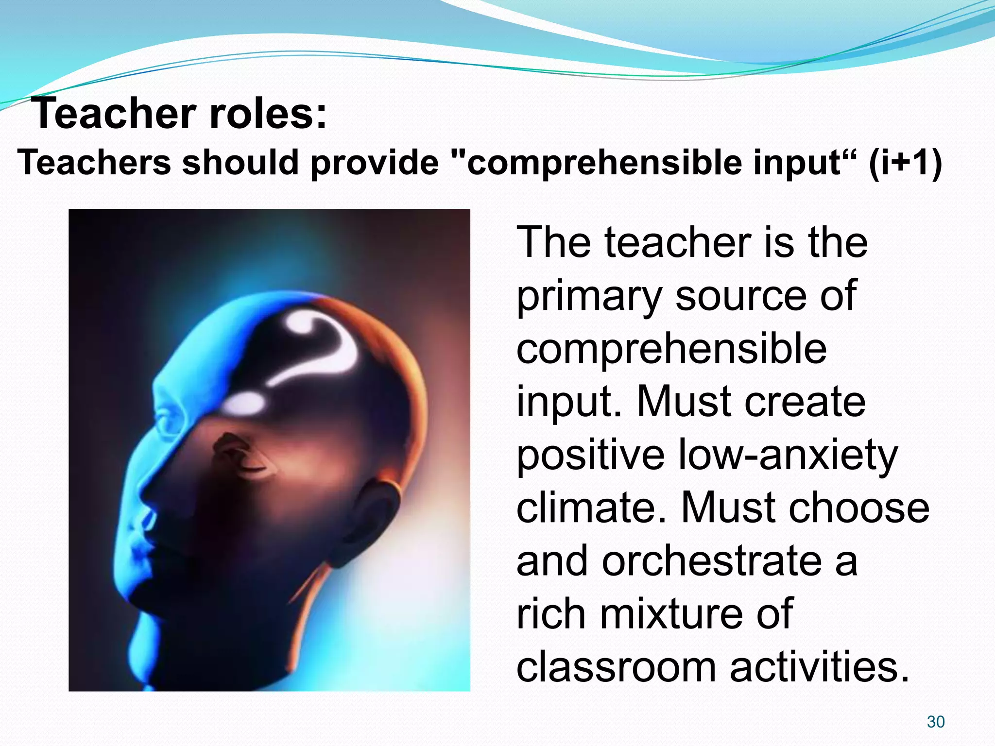 The Natural Approach | Methods and Approaches of Language Teaching | PPTX