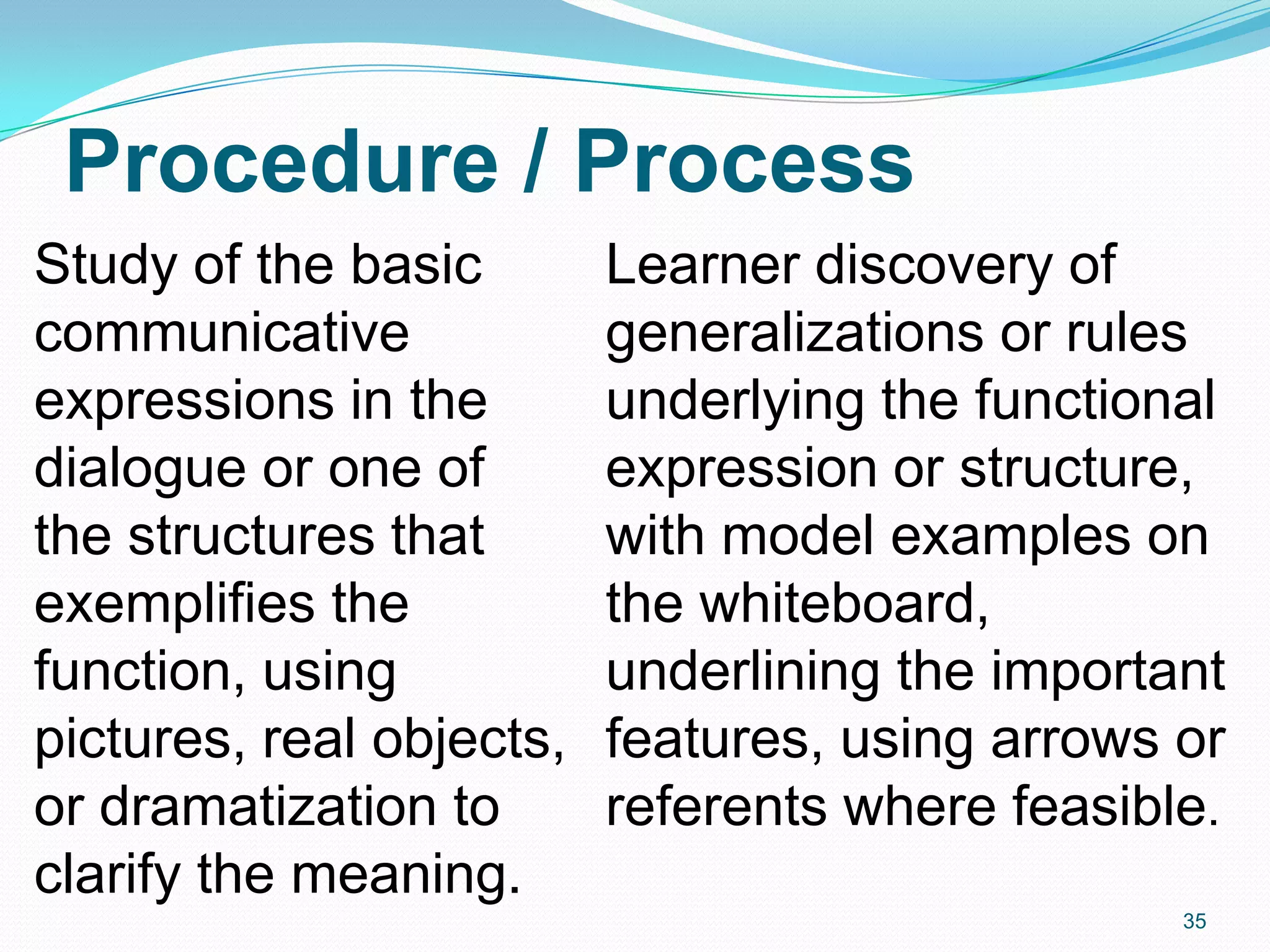 The Natural Approach | Methods and Approaches of Language Teaching | PPTX