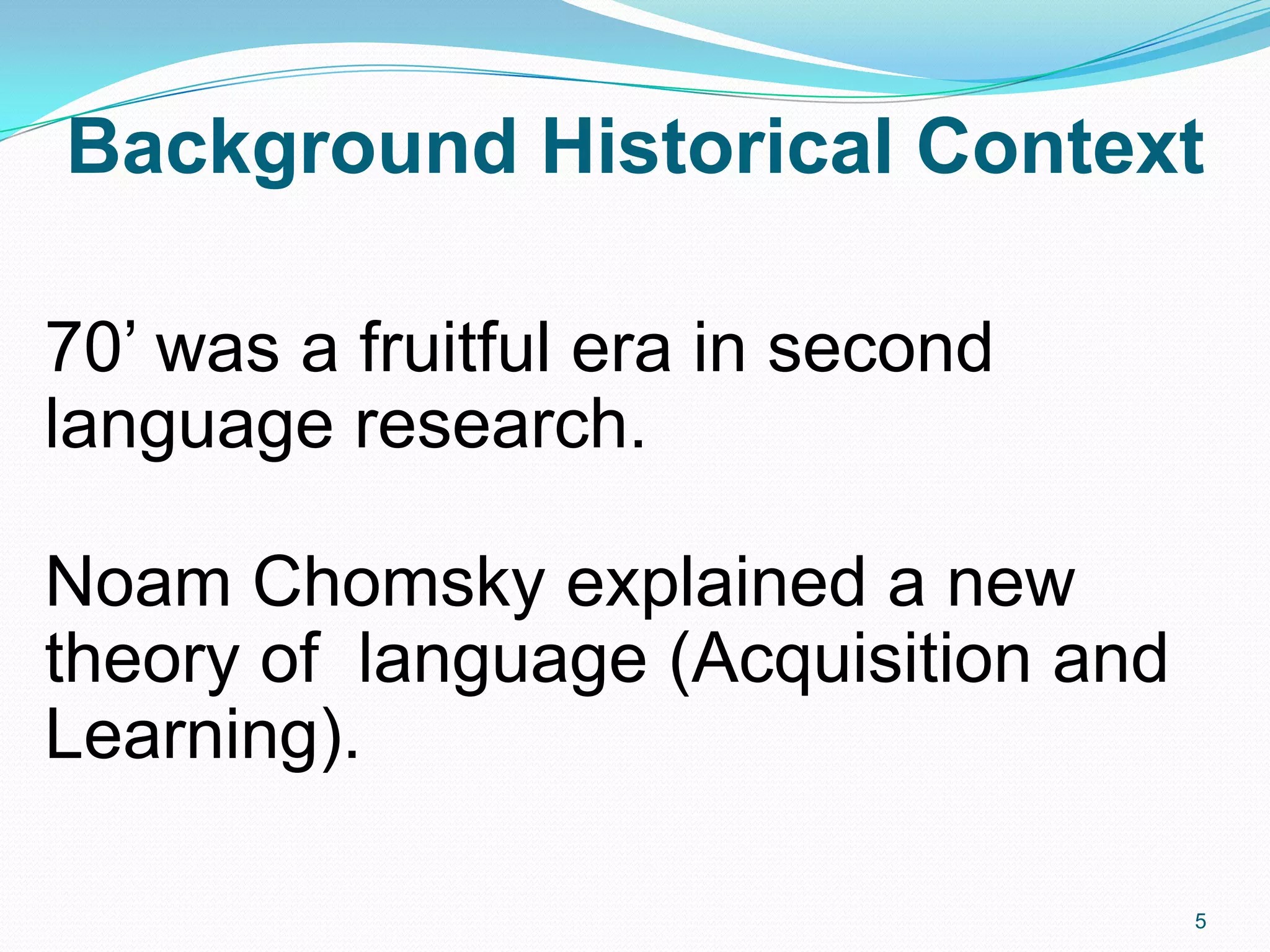 The Natural Approach | Methods and Approaches of Language Teaching | PPTX