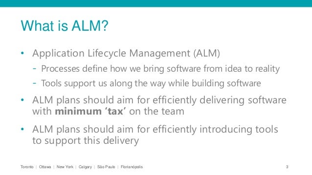 ALM 101: An introduction to application lifecycle management
