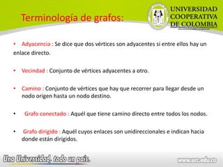 adyacencia en un grafo | PPTX