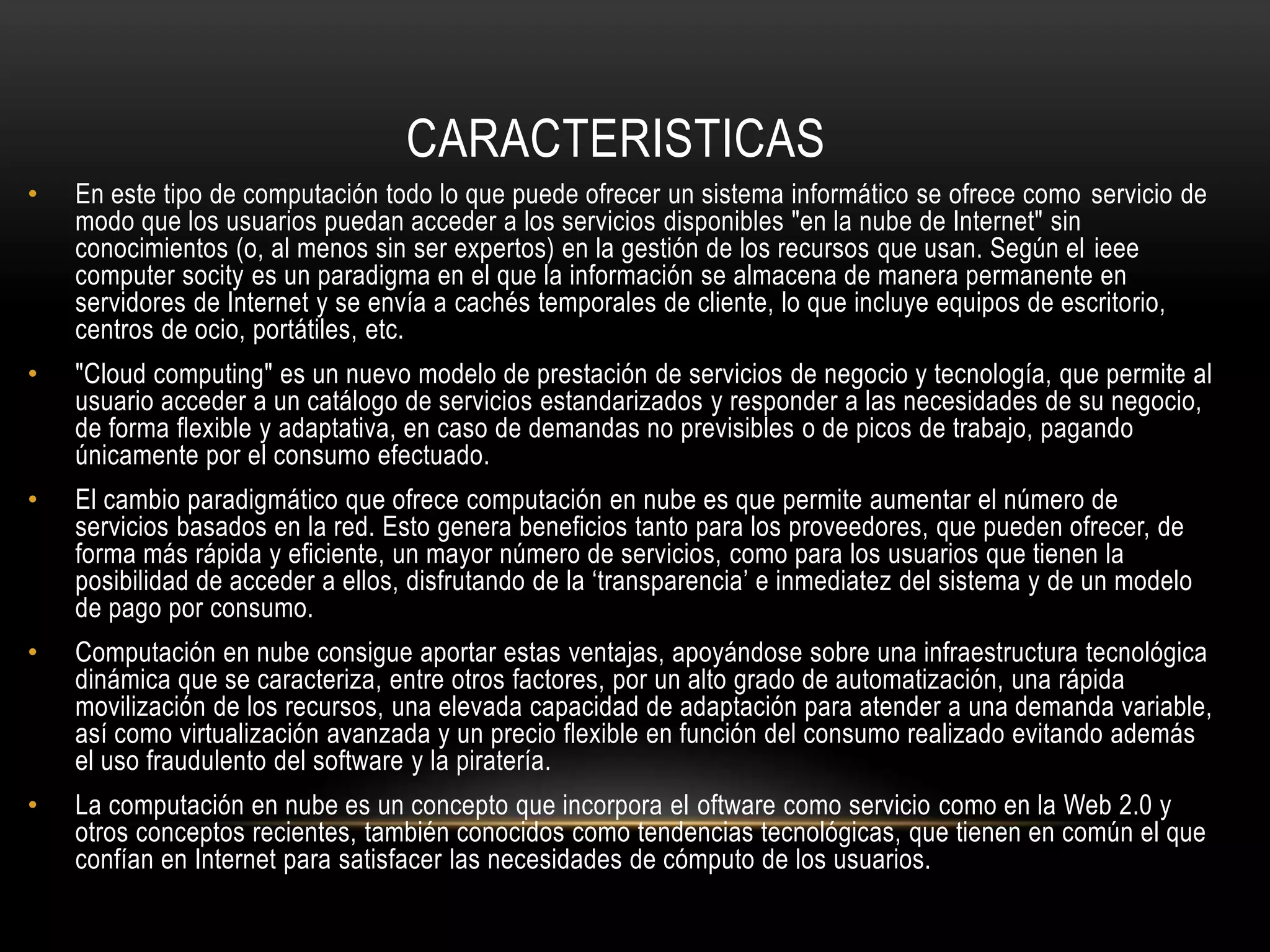 Almacenamiento en la nube | PPTX