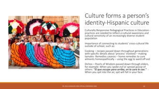 Advocating for Cultural Empowerment of Bilingual Students: Building ...