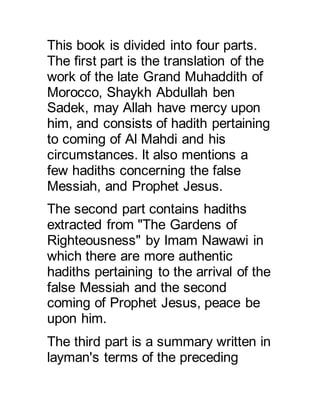 Al mahdi, jesus and moshaikh; the anti christ | DOCX | Islam | Religion ...