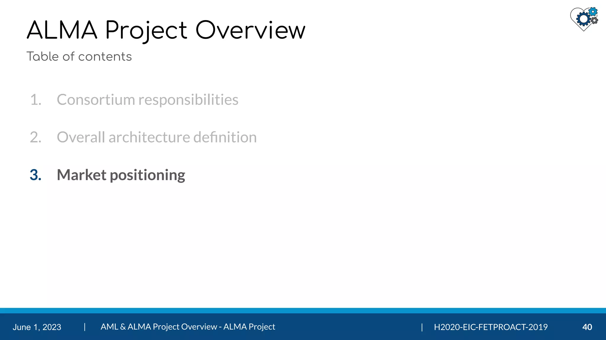 AML & ALMA: Project Overview | PDF