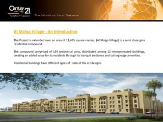 Al Malqa Village - New Residential Compound in North of Riyadh | PDF