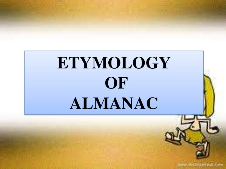 Almanac Almanac