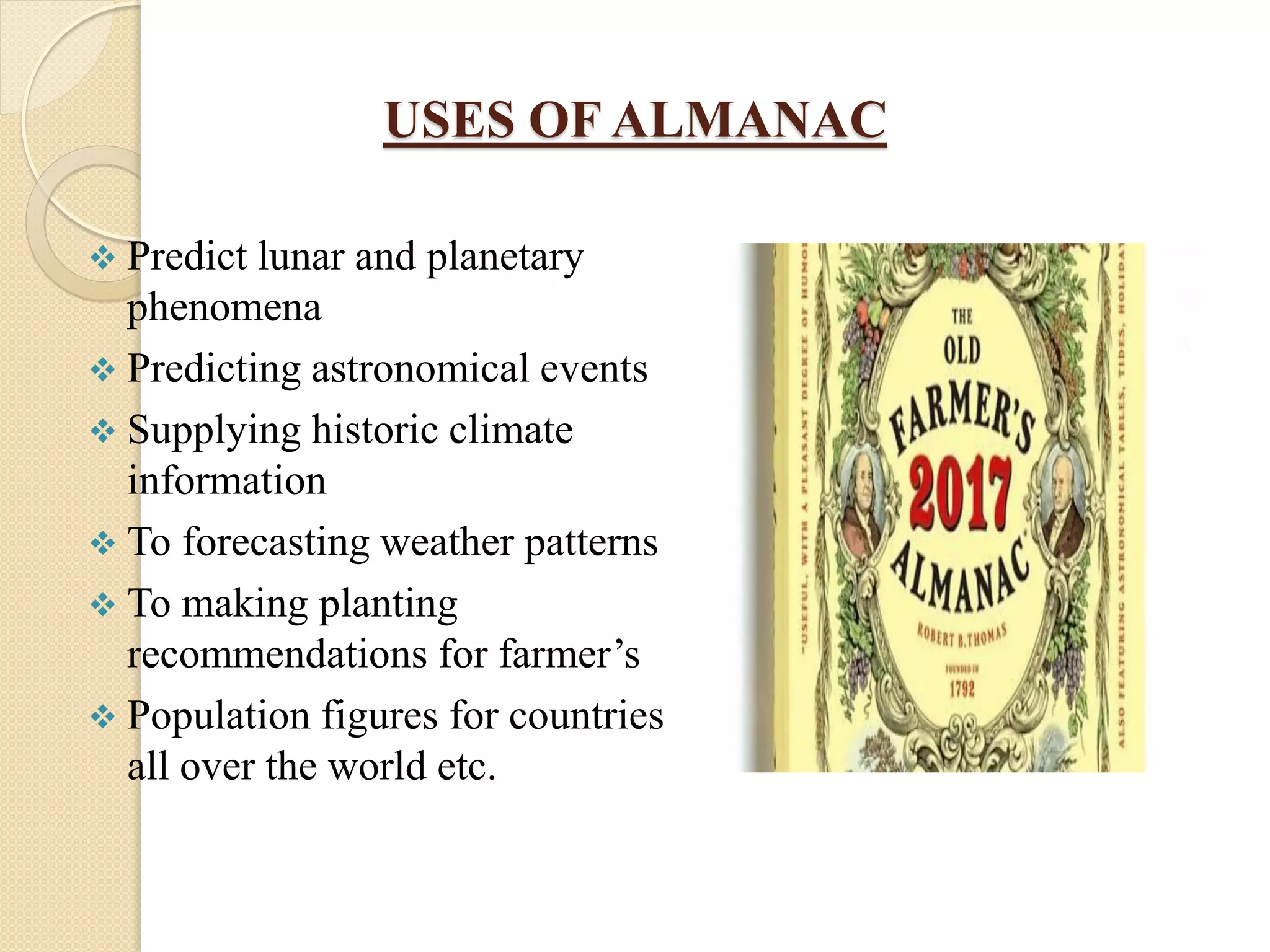 Almanac | PDF