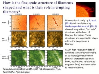 Solar prominence science with ALMA | PDF