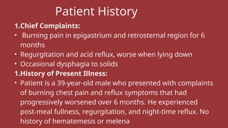Hiatus Hernia case presentation (Anesthesia and Surgical management) | PPTX