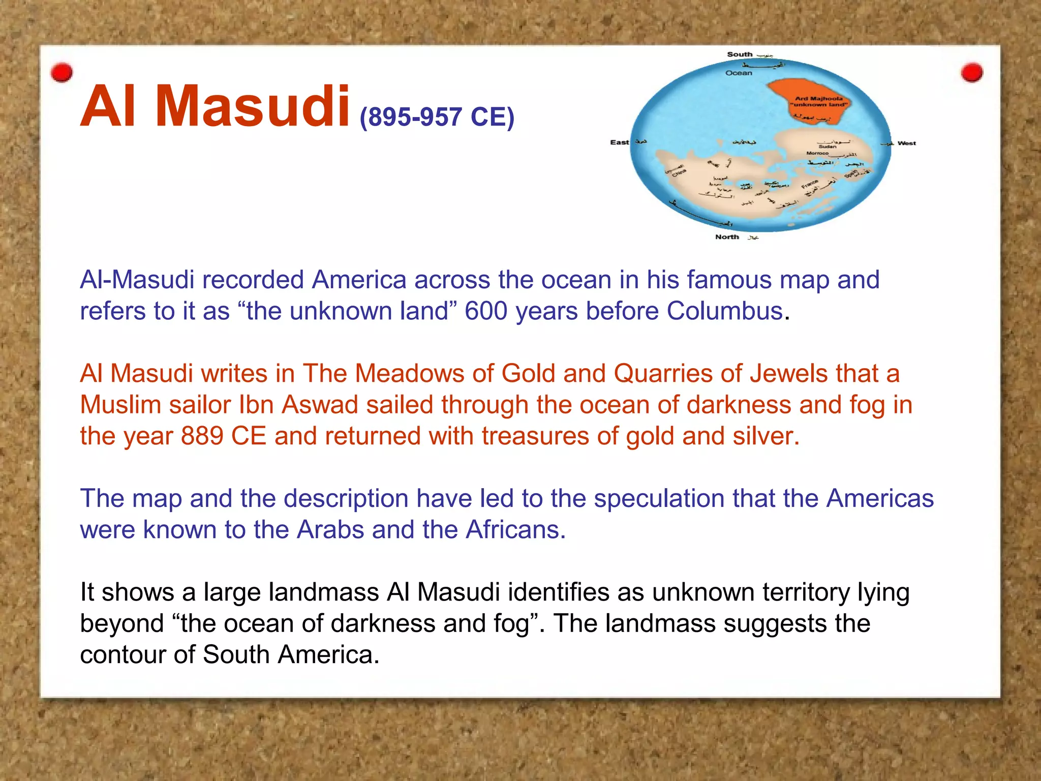 Al Masudi | PPT