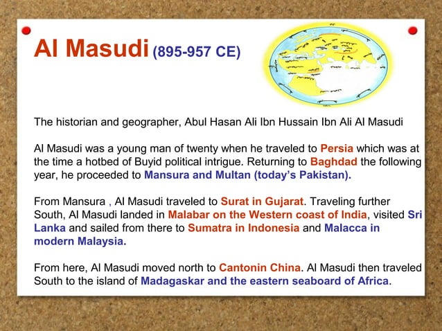 Al Masudi | PPT