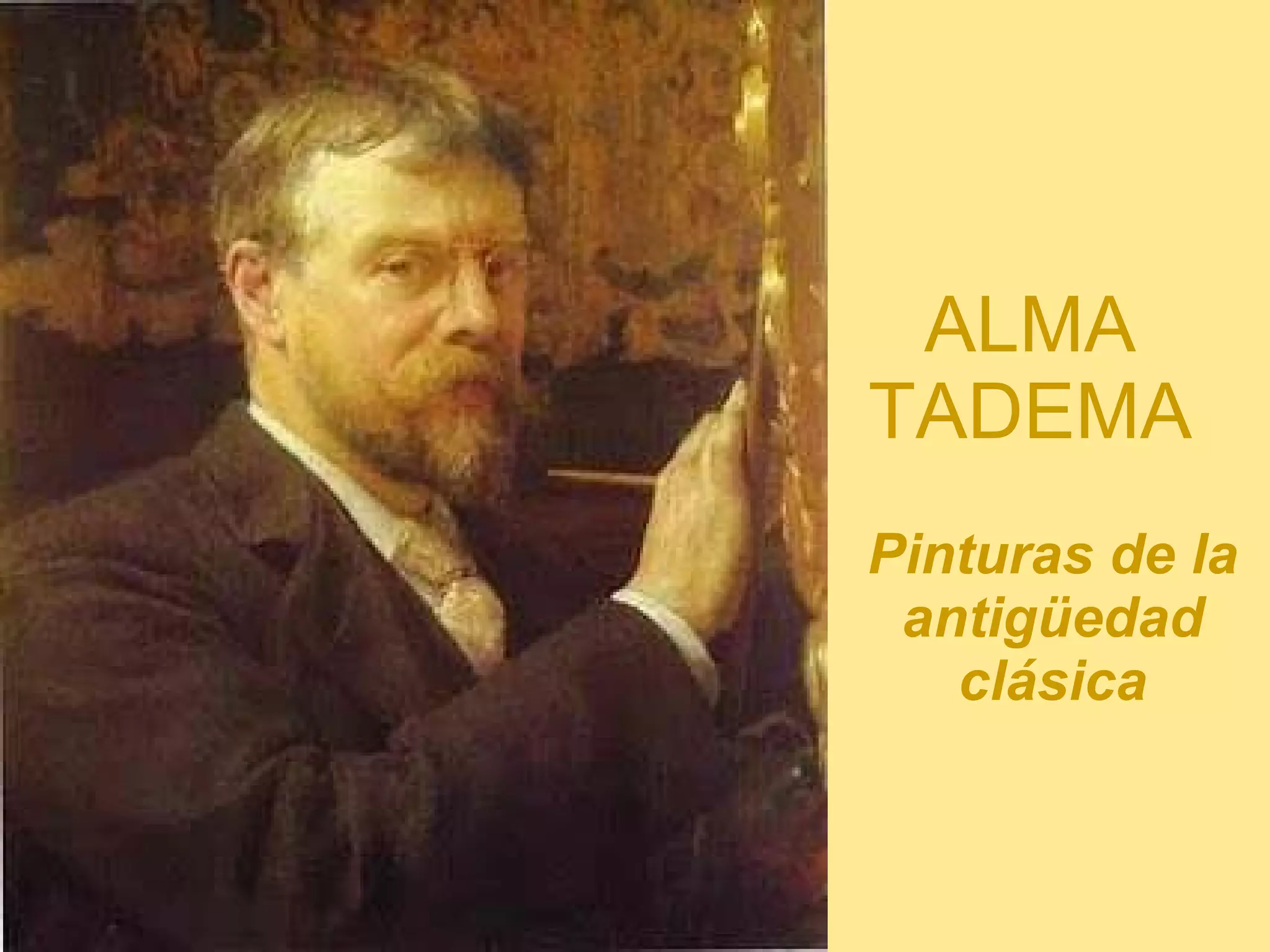 Sir Lawrence Alma Tadema Ppt