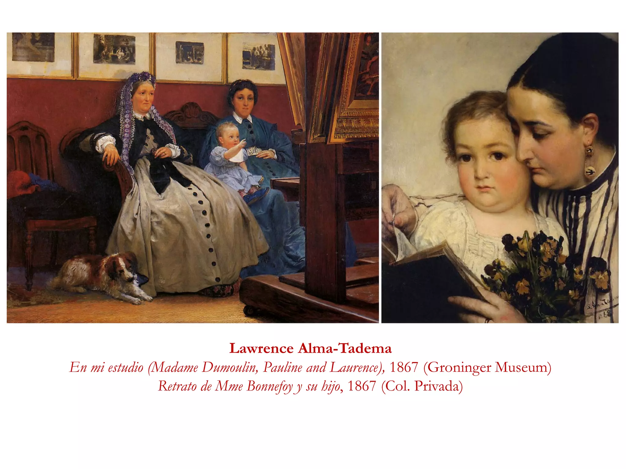 CICLO DE CHARLAS “LOS INCLASIFICABLES DEL ARTE DEL SIGLO XIX”. Lawrence ...