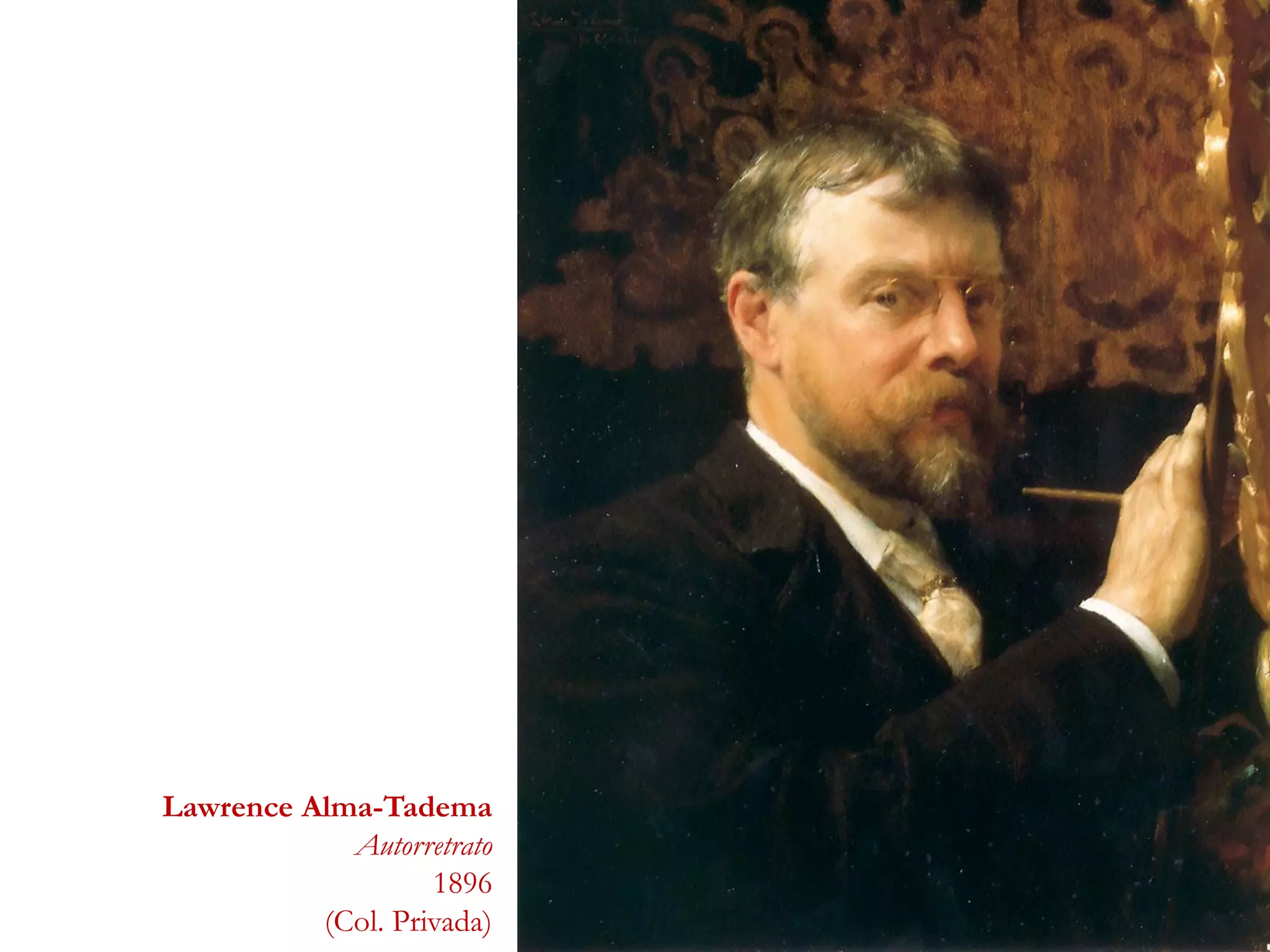 CICLO DE CHARLAS “LOS INCLASIFICABLES DEL ARTE DEL SIGLO XIX”. Lawrence ...