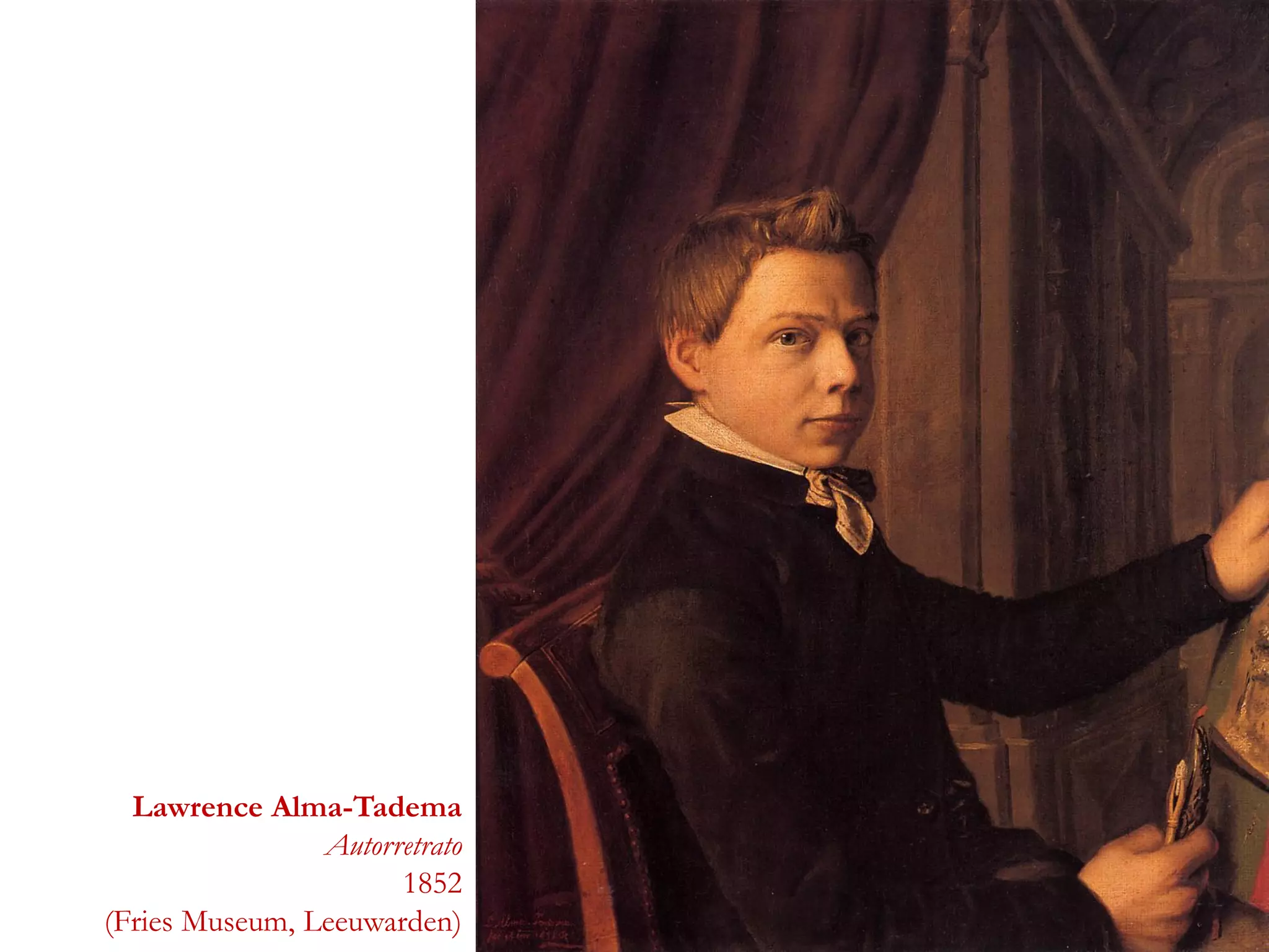 CICLO DE CHARLAS “LOS INCLASIFICABLES DEL ARTE DEL SIGLO XIX”. Lawrence ...