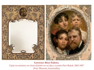 CICLO DE CHARLAS “LOS INCLASIFICABLES DEL ARTE DEL SIGLO XIX”. Lawrence ...
