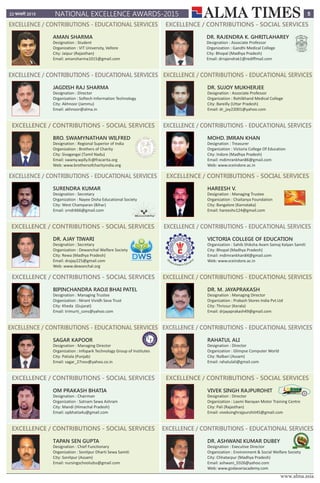 Alma Award for mitaan | PDF