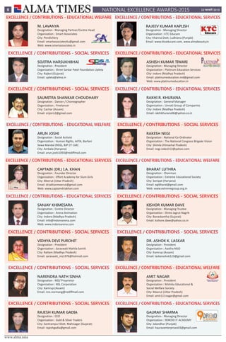 Alma Award for mitaan | PDF