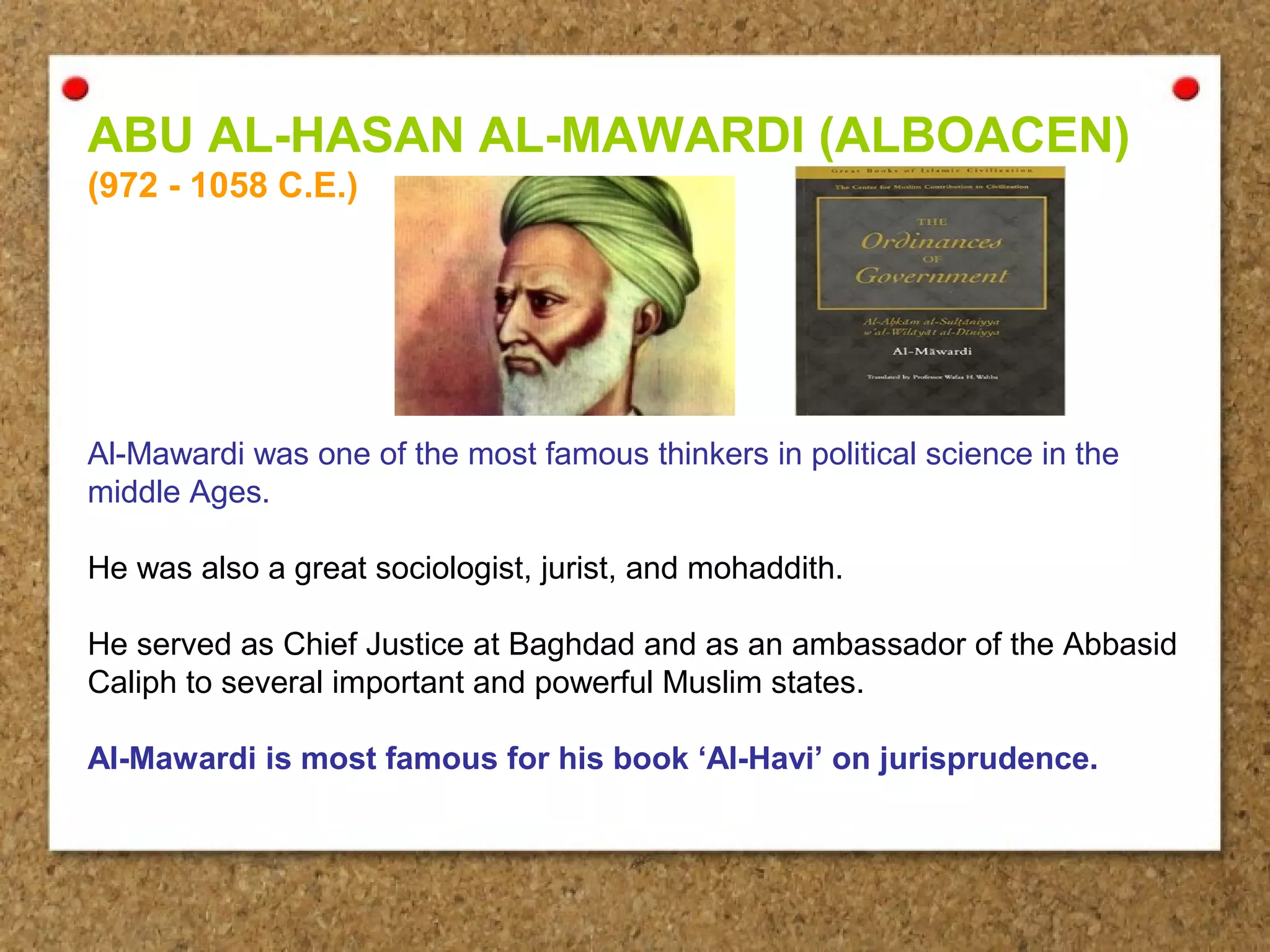 Al Mawardi | PPT
