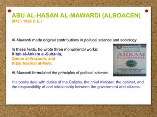 Al Mawardi | PPT