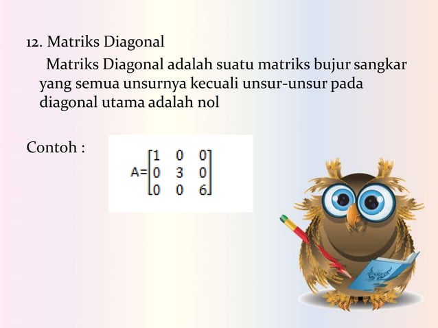 matriks dan jenis-jenis matriks | PPTX