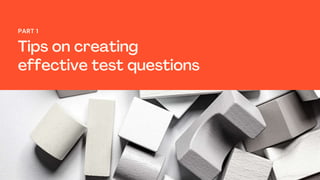 innovative assessment-quiz etc.presentation | PPT