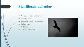 Teoria del color negro | PPTX