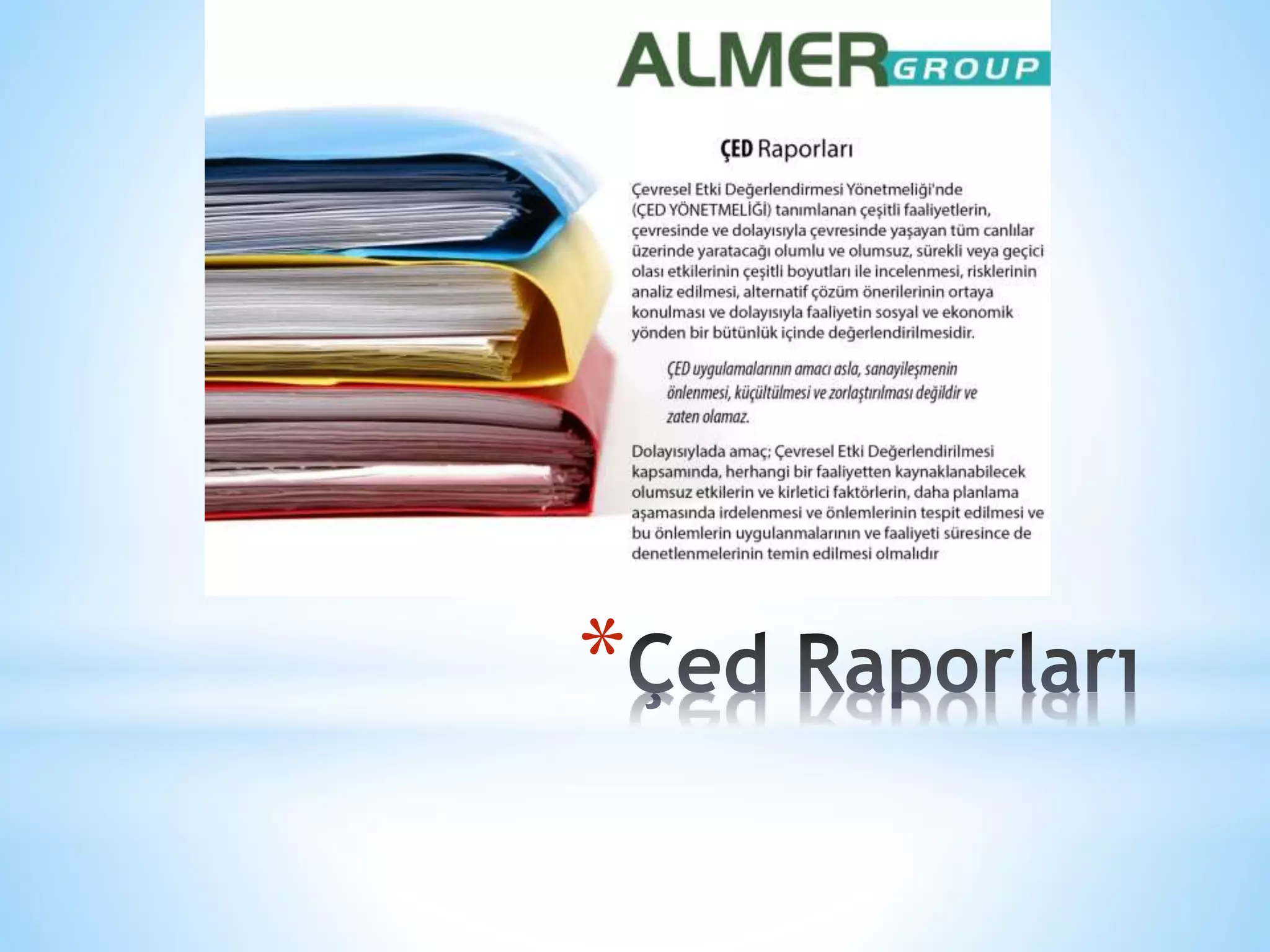 Almer group sunum | PPTX