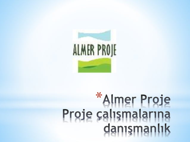 Almer group sunum | PPTX