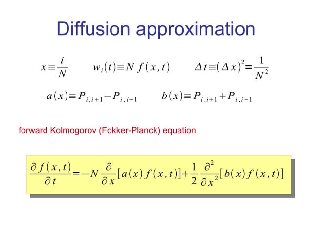 Mathematical models of evolution | PPT