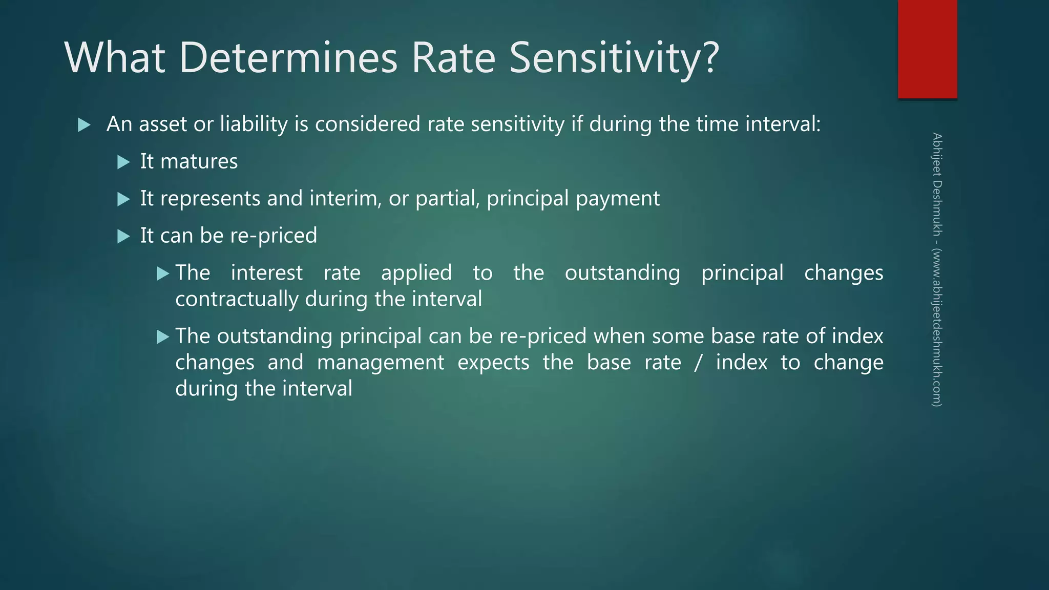 Asset Liability Management in India Banks | PPTX
