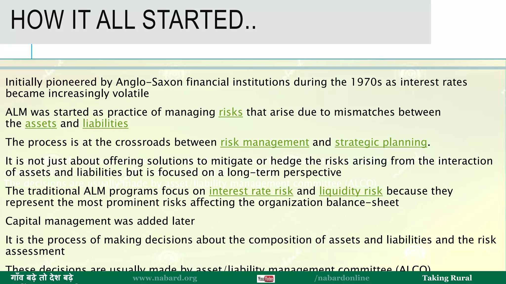 ALM- an introduction | PPTX