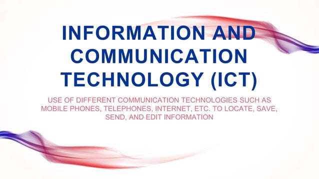 ICT | PPT