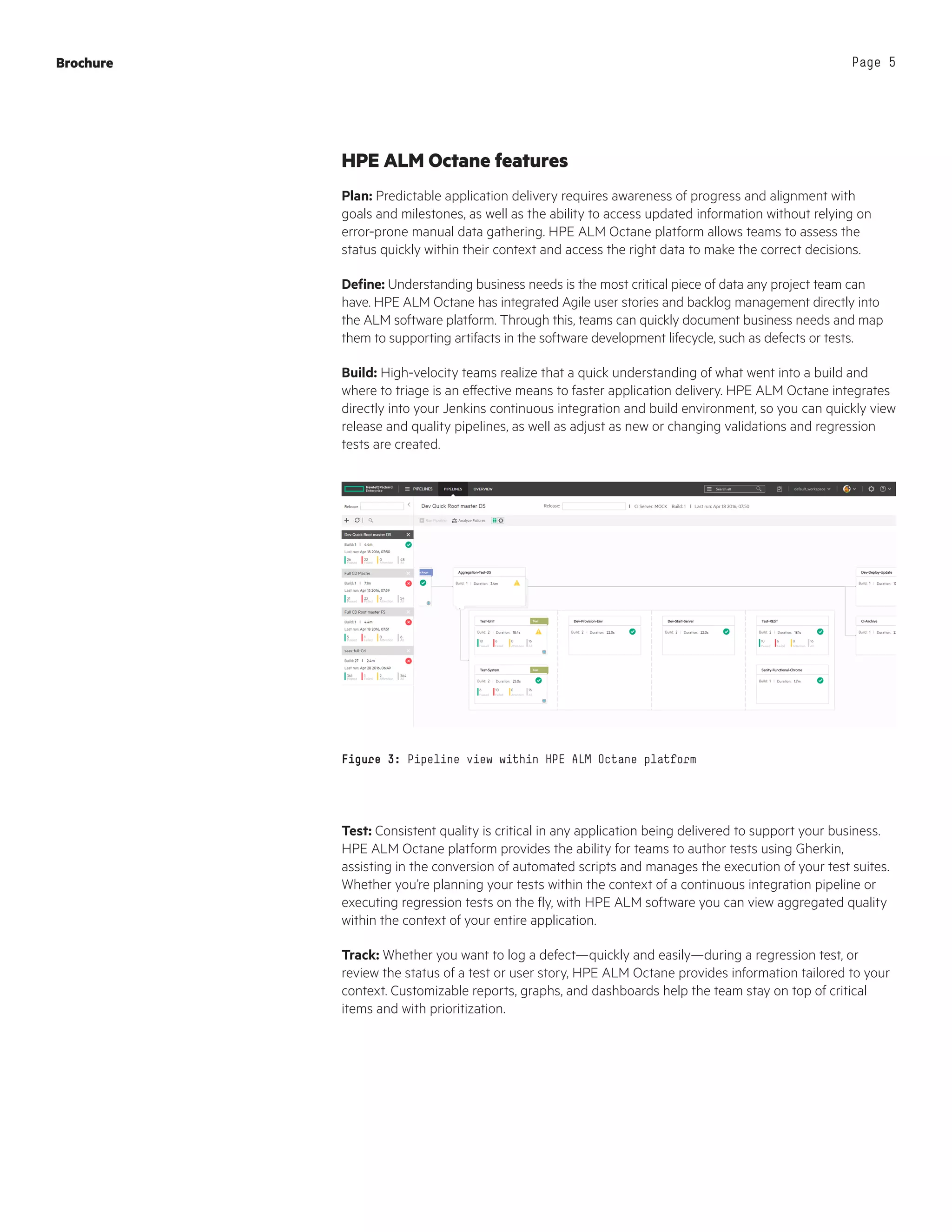 [Brochure] HPE ALM Octane | PDF