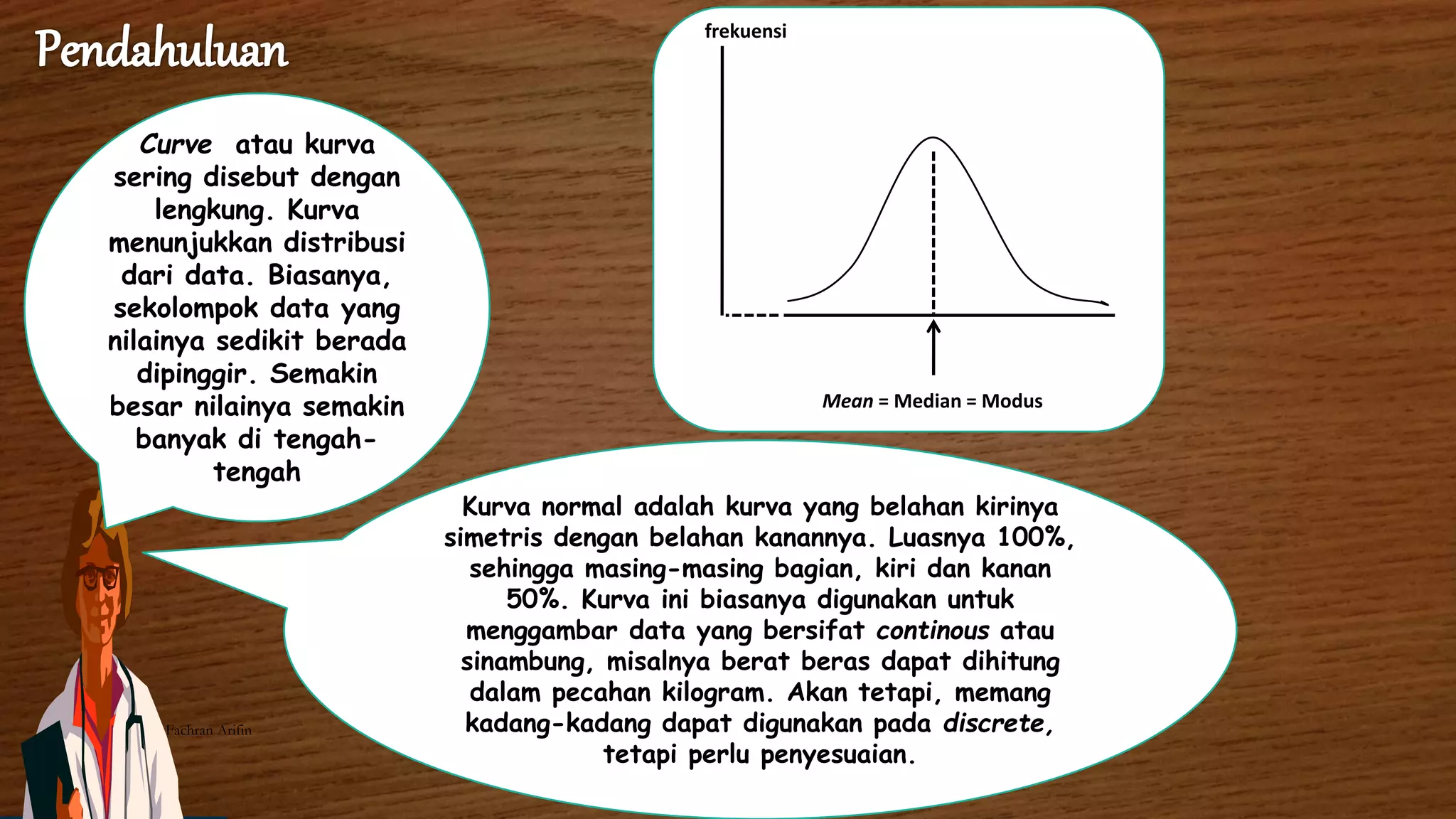 Alan Arifin - Pendahuluan, Probabilitas, dan Kurva Normal | PPTX