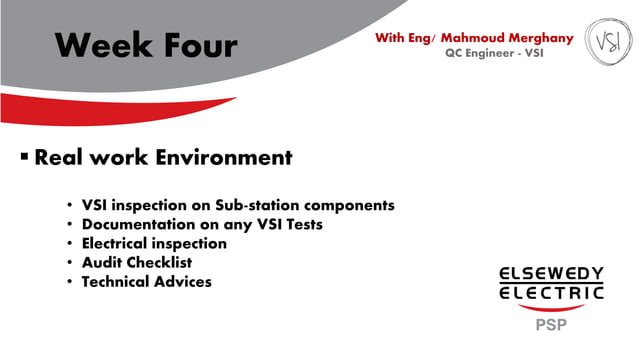 Elsewedy Electric PSP presentation | PPTX