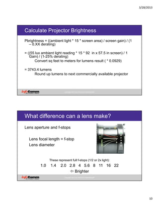 Designing and Specifying Display Systems | PDF
