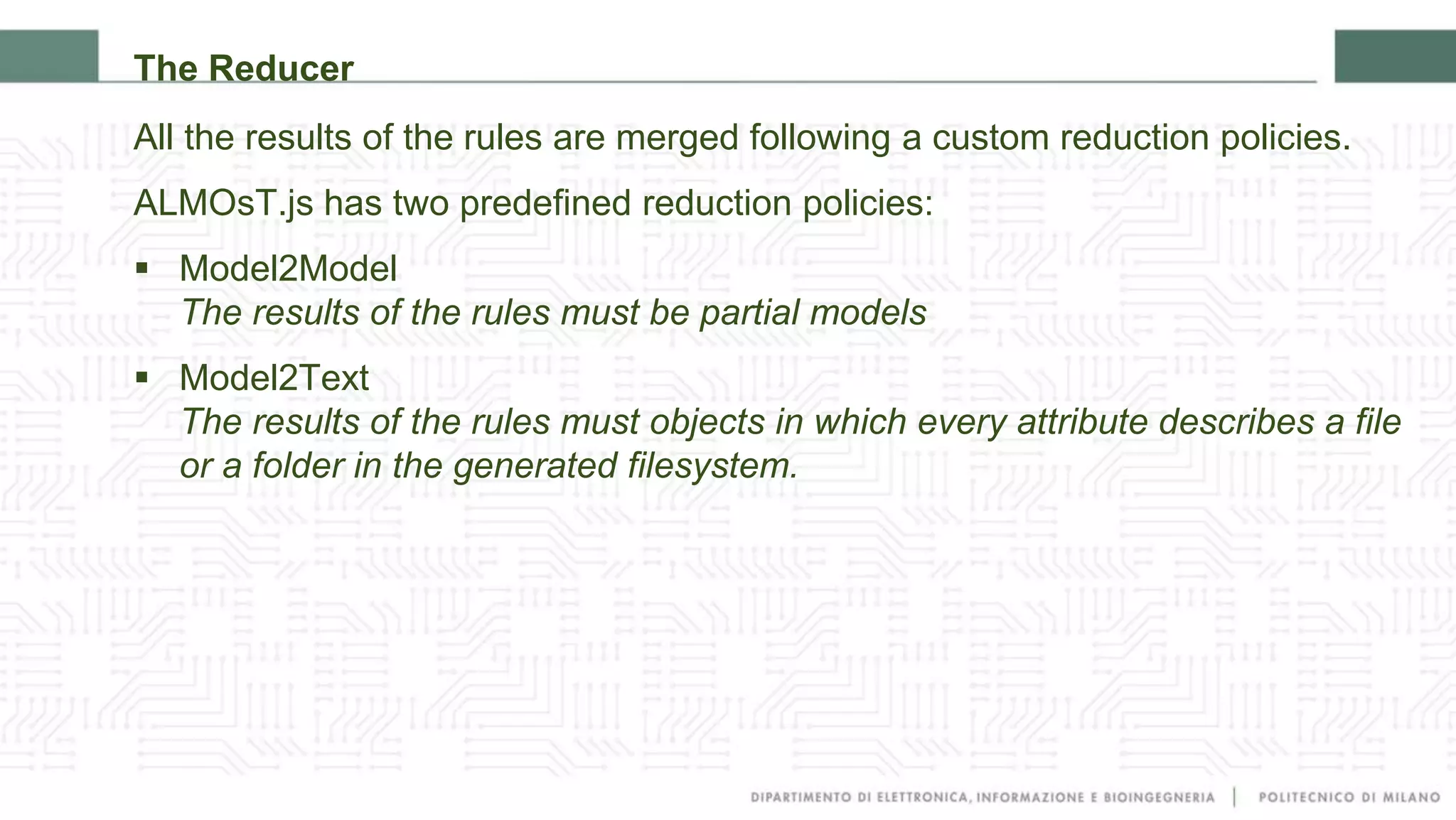 ALMOsT.js: an Agile Model to Model and Model to Text Transformation Framework | PPT