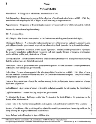 Almost painless constitution video sheet | PDF